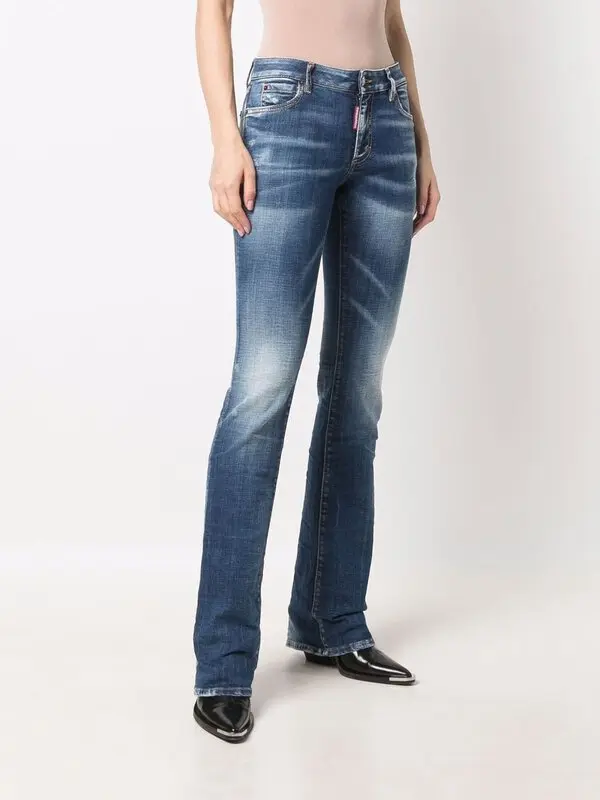 Dsquared2 Low-rise Flared Jeans