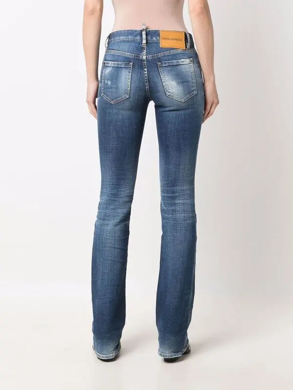 Dsquared2 Low-rise Flared Jeans