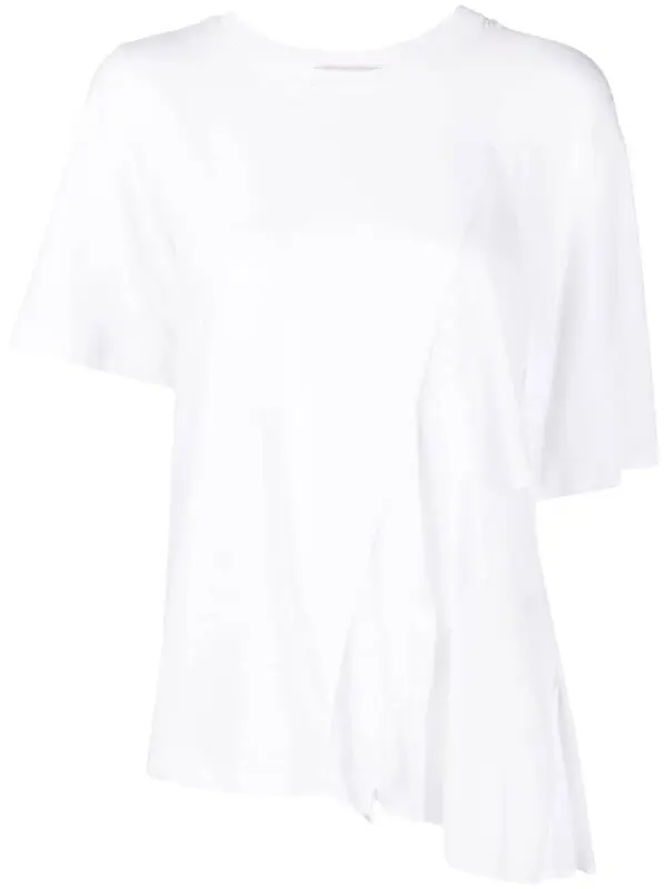 SJYP Logo-print Layering T-shirt