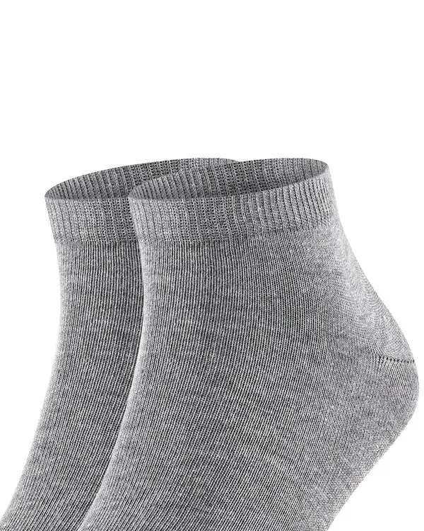 Falke Happy Ankle Socks Pack Of 2 - Light Grey