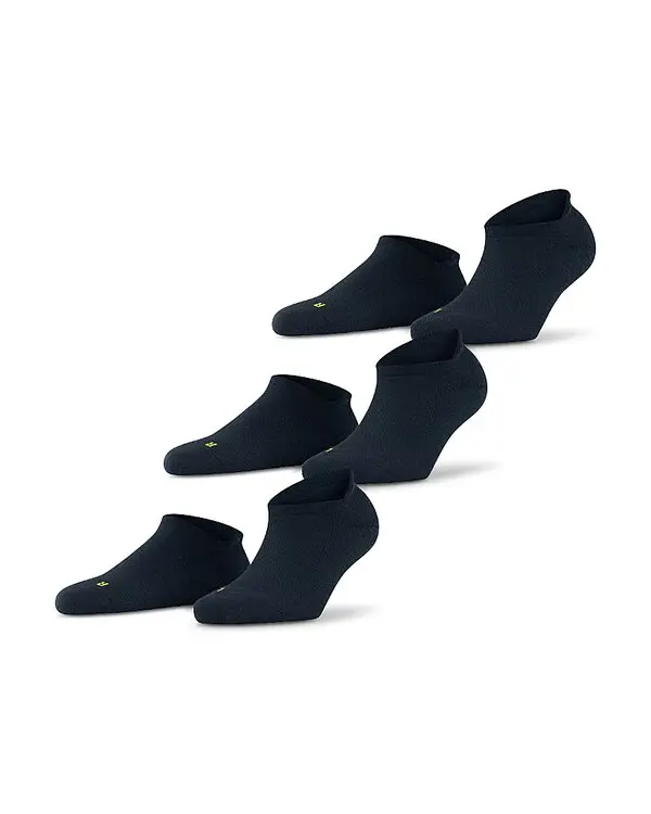 Falke Cool Kick Ankle Socks, Pack Of 3 - Marine