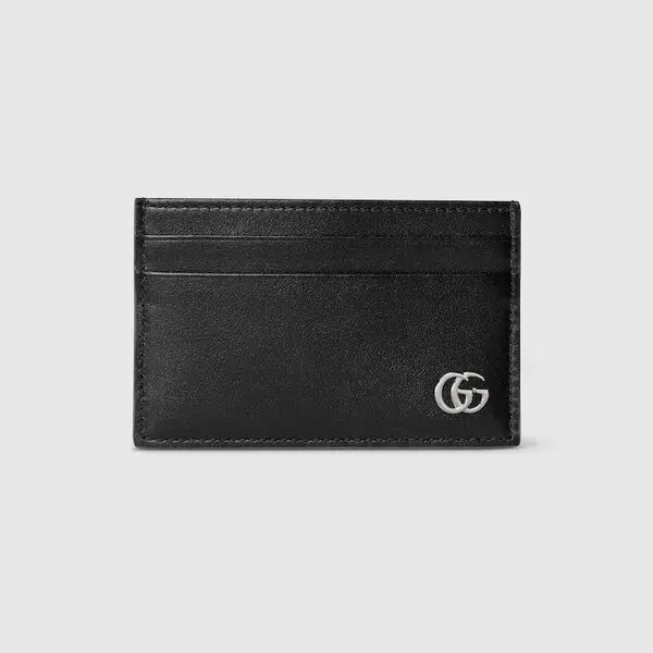 Gucci Gg Marmont Card Case - Black