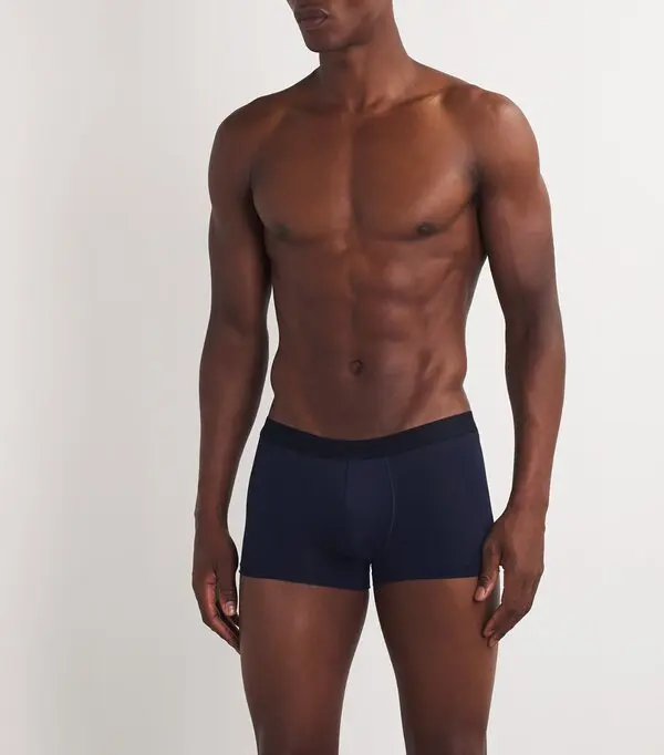 Hanro Micro Touch Trunks - Navy
