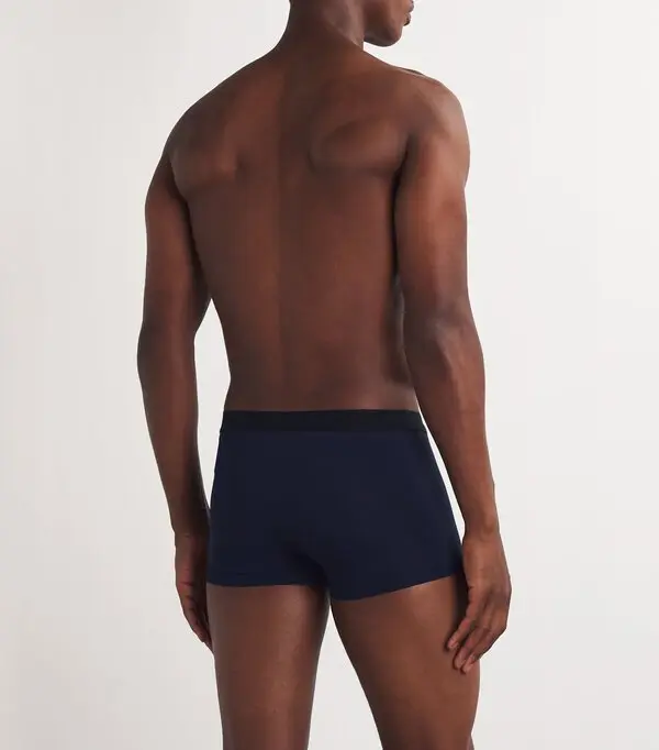 Hanro Micro Touch Trunks - Navy