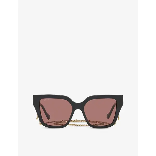 Gucci Gg1023s Square-framed Sunglasses - Black