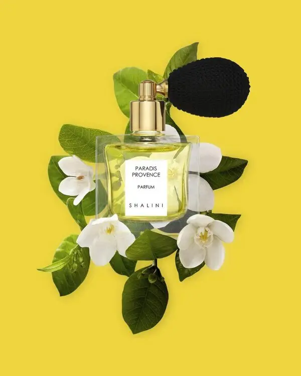 SHALINI PARFUM Paradis Provence Cubique Glass Bottle With Black Bulb Atomizer, ./ 50 Ml - One-color