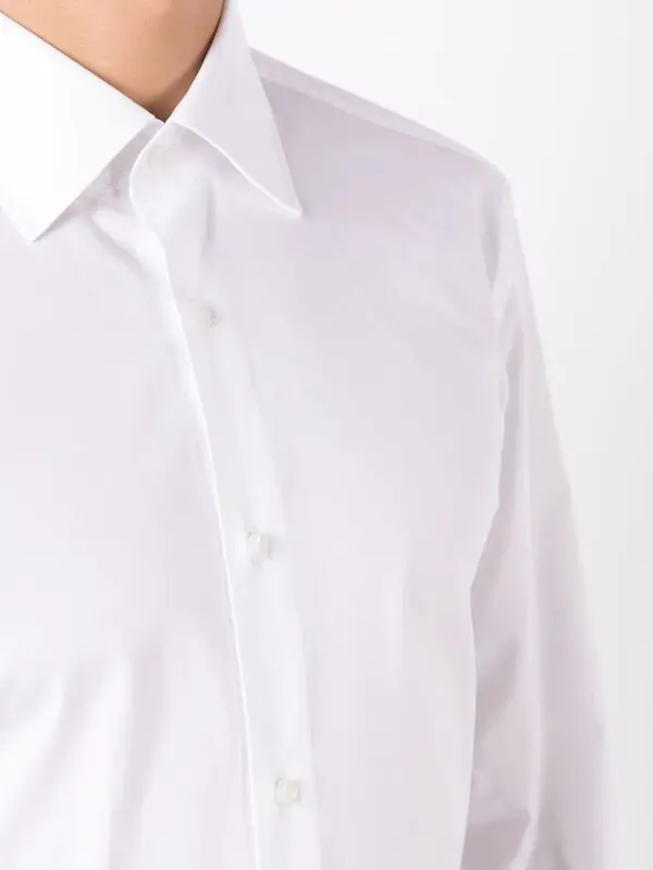 BOSS Slim-fit Shirt In Easy-iron Stretch-cotton Poplin - White