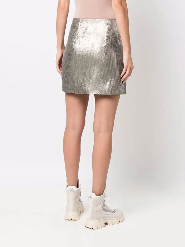 Brunello Cucinelli Sequin-embellished Mini Skirt
