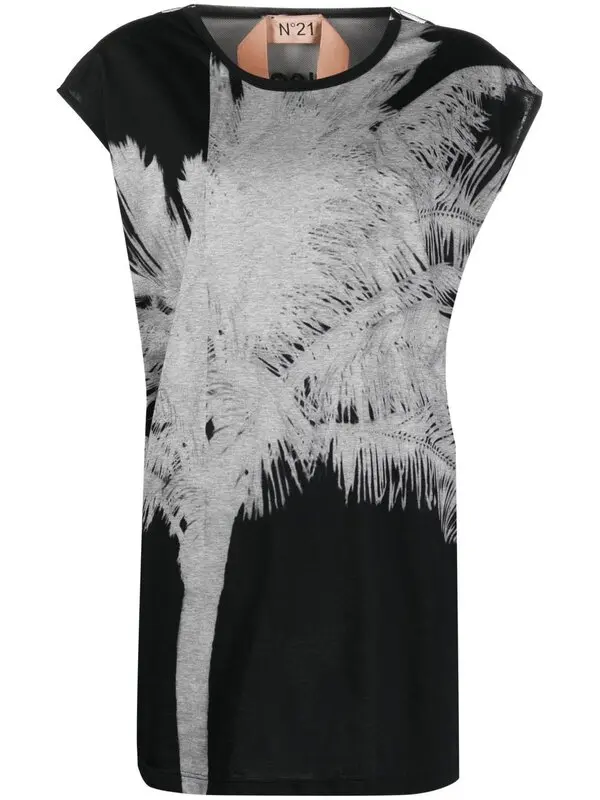 N°21 Graphic-print Top