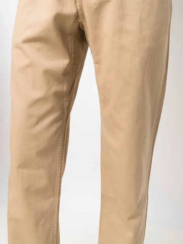 Gramicci Belted-waist Straight-leg Trousers - Neutrals