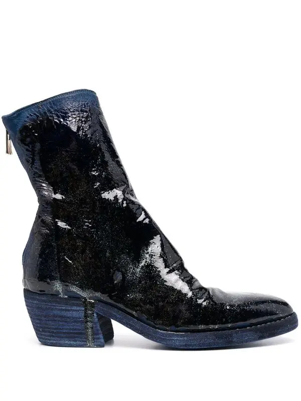 Guidi Painted Patent Leather Boots