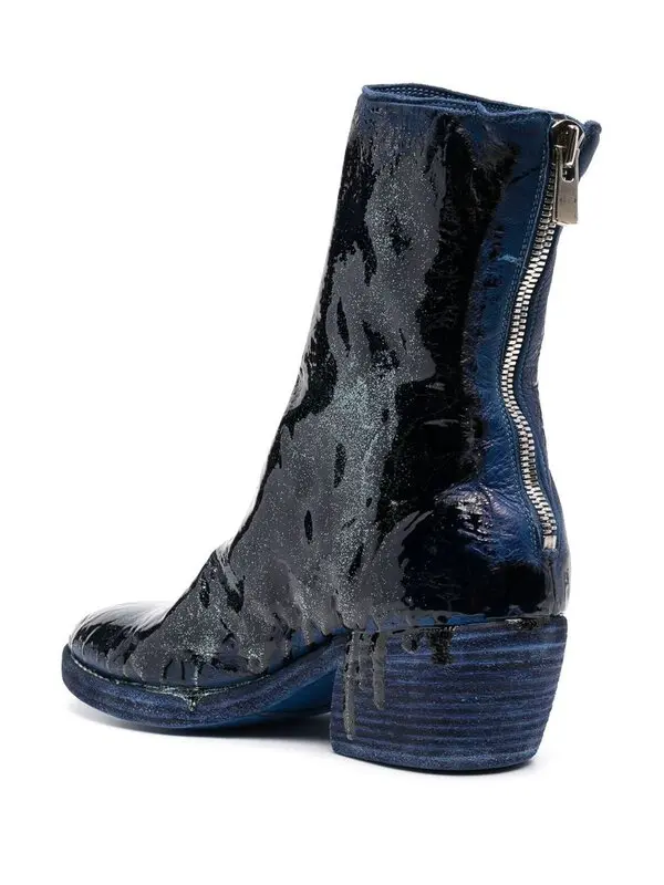 Guidi Painted Patent Leather Boots