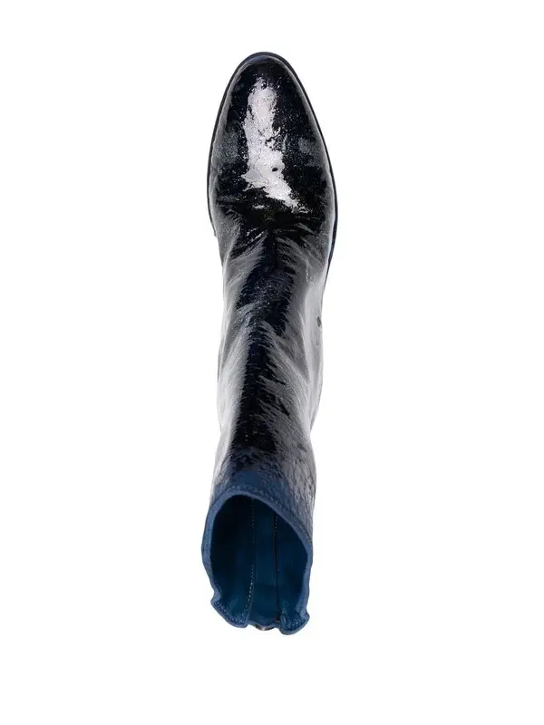 Guidi Painted Patent Leather Boots