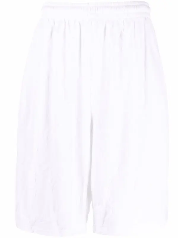 Balenciaga Mesh Knee-length Shorts - White