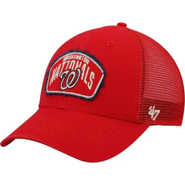 '47 Washington Nationals Cledus Mvp Trucker Snapback Hat