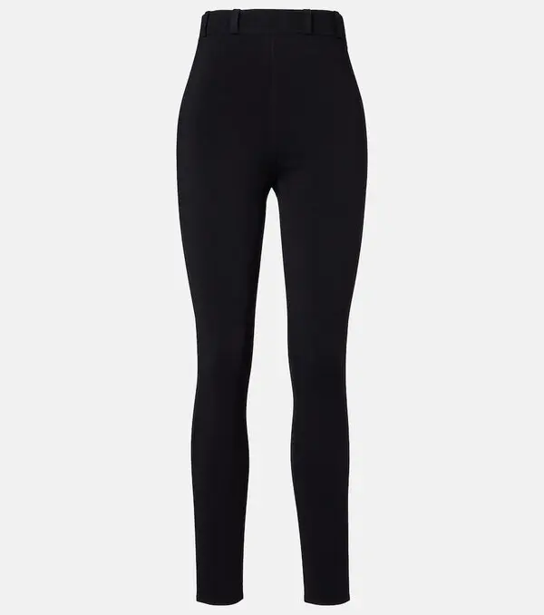 Alaïa High-rise Leggings - Black