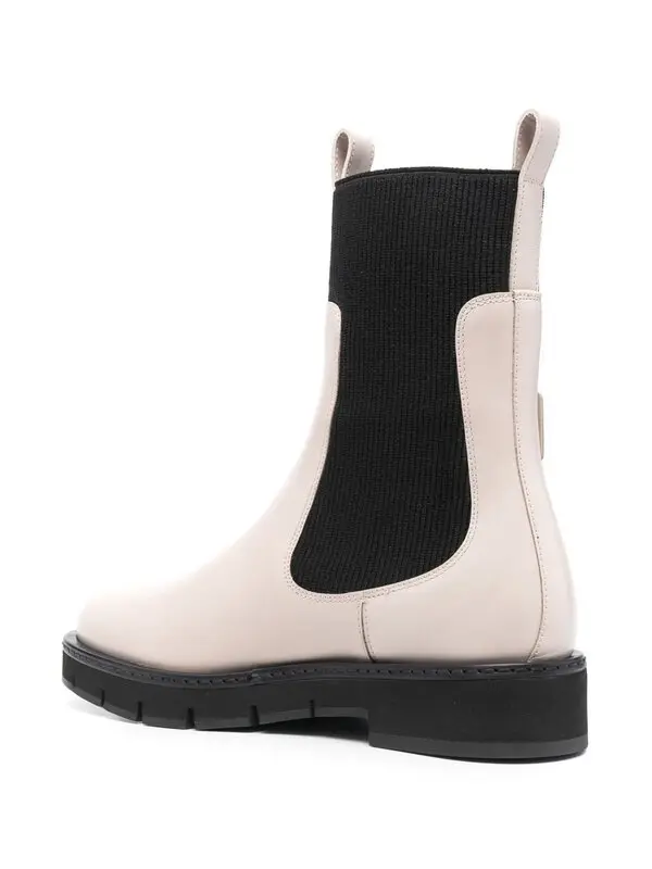 FERRAGAMO Two-tone Boots - Neutrals
