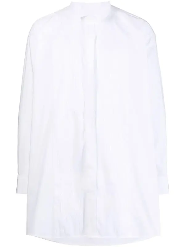 Raf Simons Logo-patch Button-up Shirt