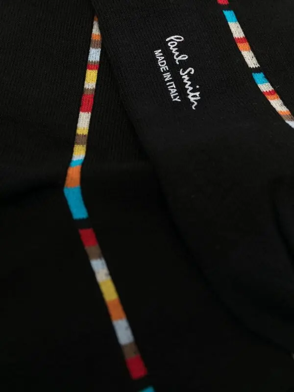 Paul Smith Logo Socks - Black