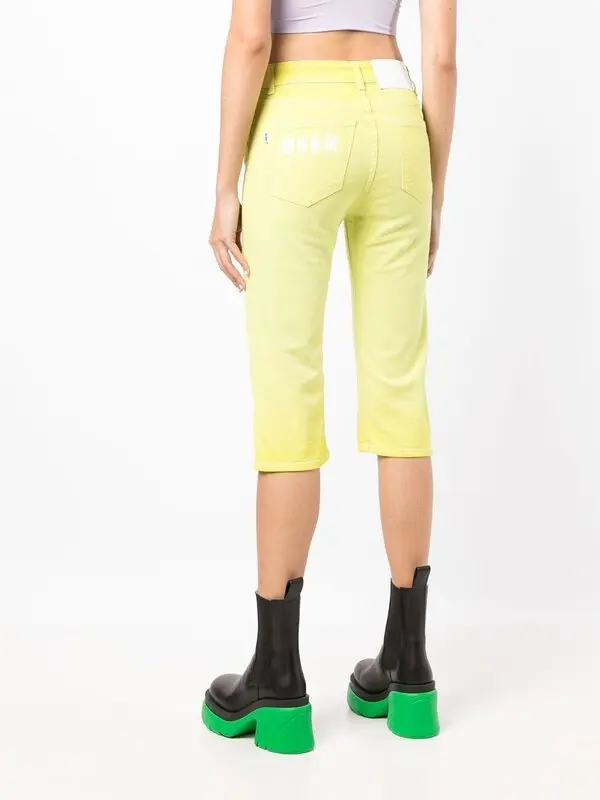 MSGM Mid-rise Cropped Trousers