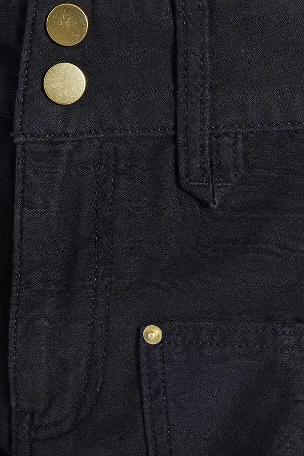 FRAME Cropped Tapered Pants