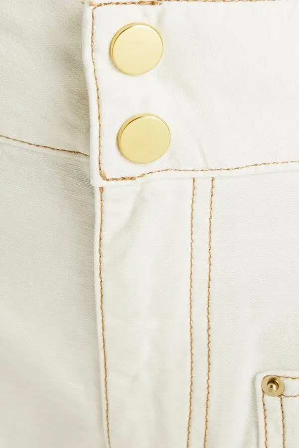 FRAME Cropped Tapered Pants