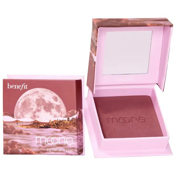 BENEFIT COSMETICS Silky-soft Powder Blush - Moone