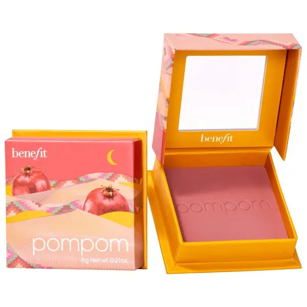 BENEFIT COSMETICS Silky-soft Powder Blush - Pompom