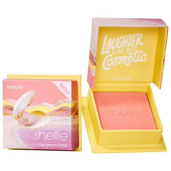 BENEFIT COSMETICS Silky-soft Powder Blush - Shellie