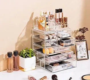 SORBUS 7-drawer Makeup And Jewelry Storage Case
