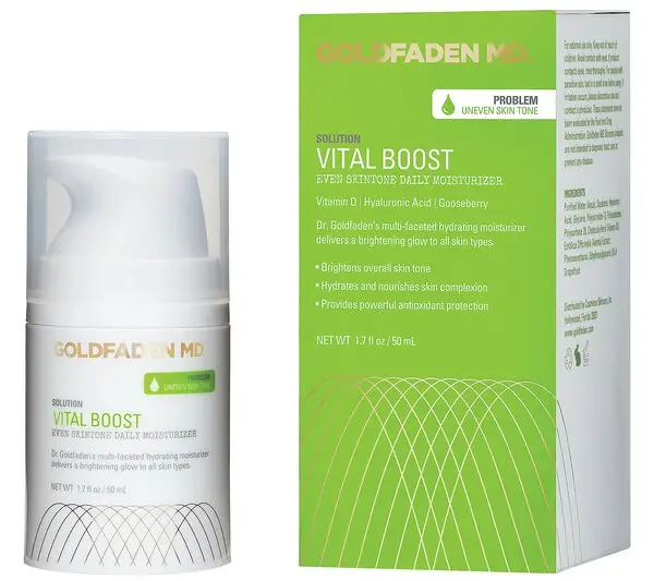 GOLDFADEN MD Vital Boost Even Skintone Daily Mo Isturizer - One-color