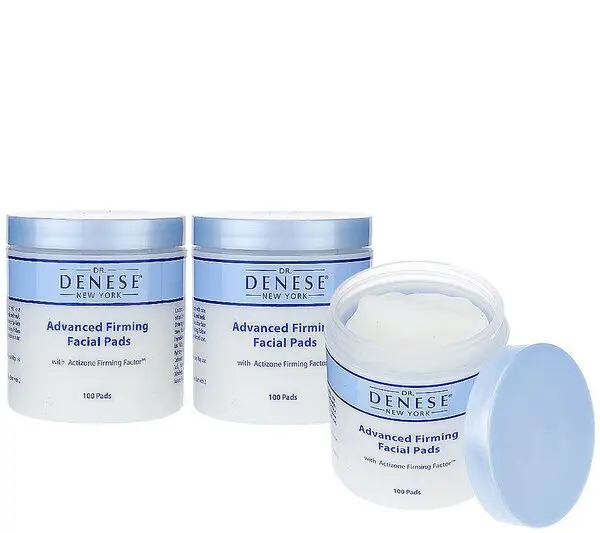 DR. DENESE Set Of Three 100-count Firmingfacial Pads - One-color