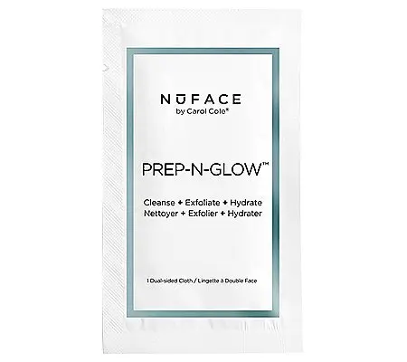 NuFACE® Prep-n-glow Cleanse Exfoliation Cloths,5-count