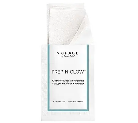 NuFACE® Prep-n-glow Cleanse Exfoliation Cloths,5-count