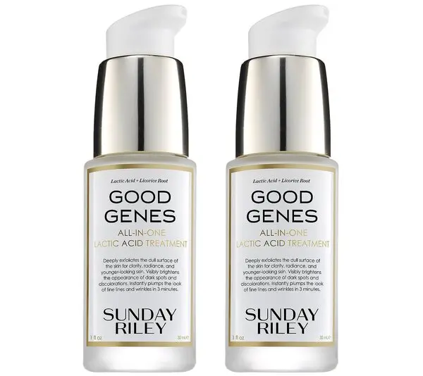 Sunday Riley Good Genes Lactic Acid Treatment1-oz Duo - One-color