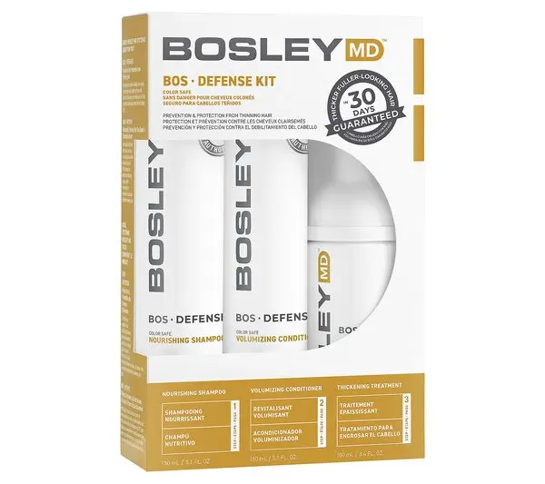 BOSLEYMD Bosley Bosdefense Color-safe 30-day Kit - One-color