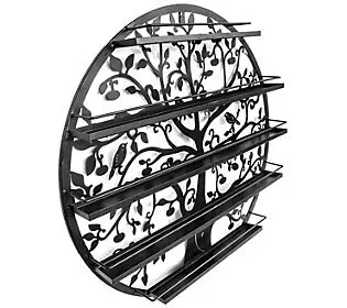 SORBUS Wall Mounted Five Tier Nail Polish Rack