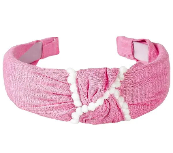 VIOLET & BROOKS Rebecca Pom Pom Headband