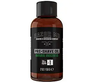 RAZOR MD Natural Unscented Pre-shave Oil - One-color