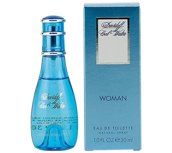 DAVIDOFF Cool Water Ladies Eau De Toilette Spra Y, 1.0-fl Oz - One-color