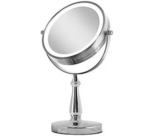 ZADRO Led Lighted Vanity Swivel Mirror 1x/8x