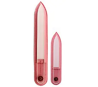 PERFECT FORMULA Set Of 2 Crystal Nail Files - One-color
