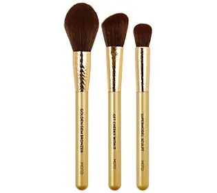MOTD COSMETICS Gold Goddess Makeup Brush Set
