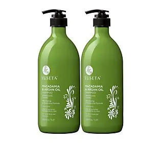 LUSETA BEAUTY Macadamia Shampoo And Conditioner 33.8oz Bundle - One-color
