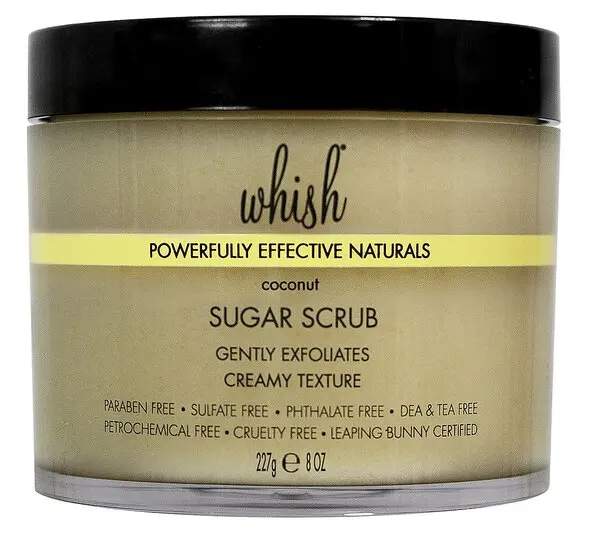 Whish Beauty Sugar Scrub, 8 Oz