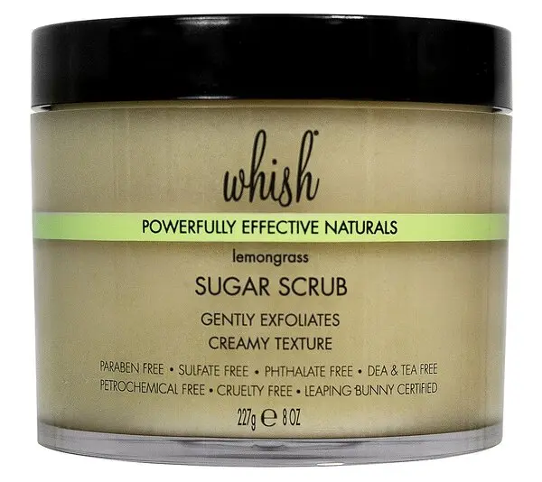 Whish Beauty Sugar Scrub, 8 Oz