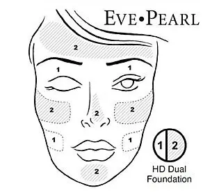 EVE PEARL Hd Dual Foundation