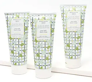 BEEKMAN 1802 Goat Milk Hand Cream Trio - One-color