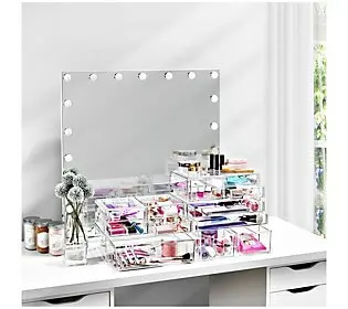 SORBUS Makeup Storage Case Display