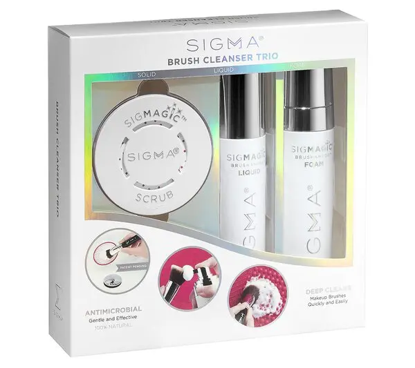 SIGMA BEAUTY Brush Cleanser Trio - One-color